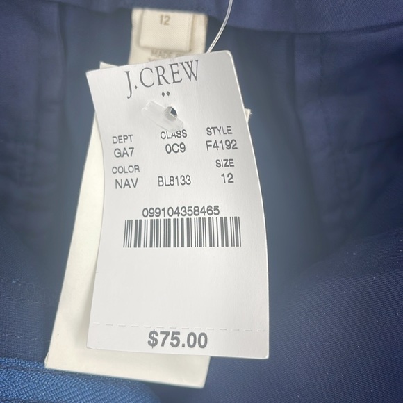 J. Crew | Pants & Jumpsuits | J Crew Stretch Navy Blue Work Pants ...